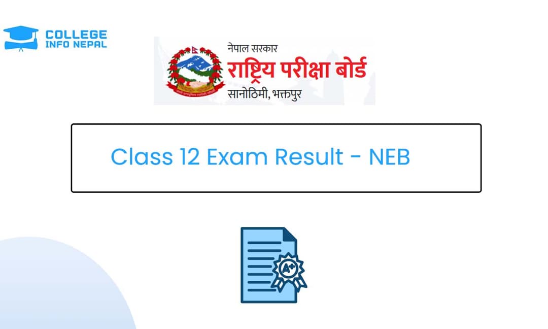 Class 12 Exam Result 2082 - NEB